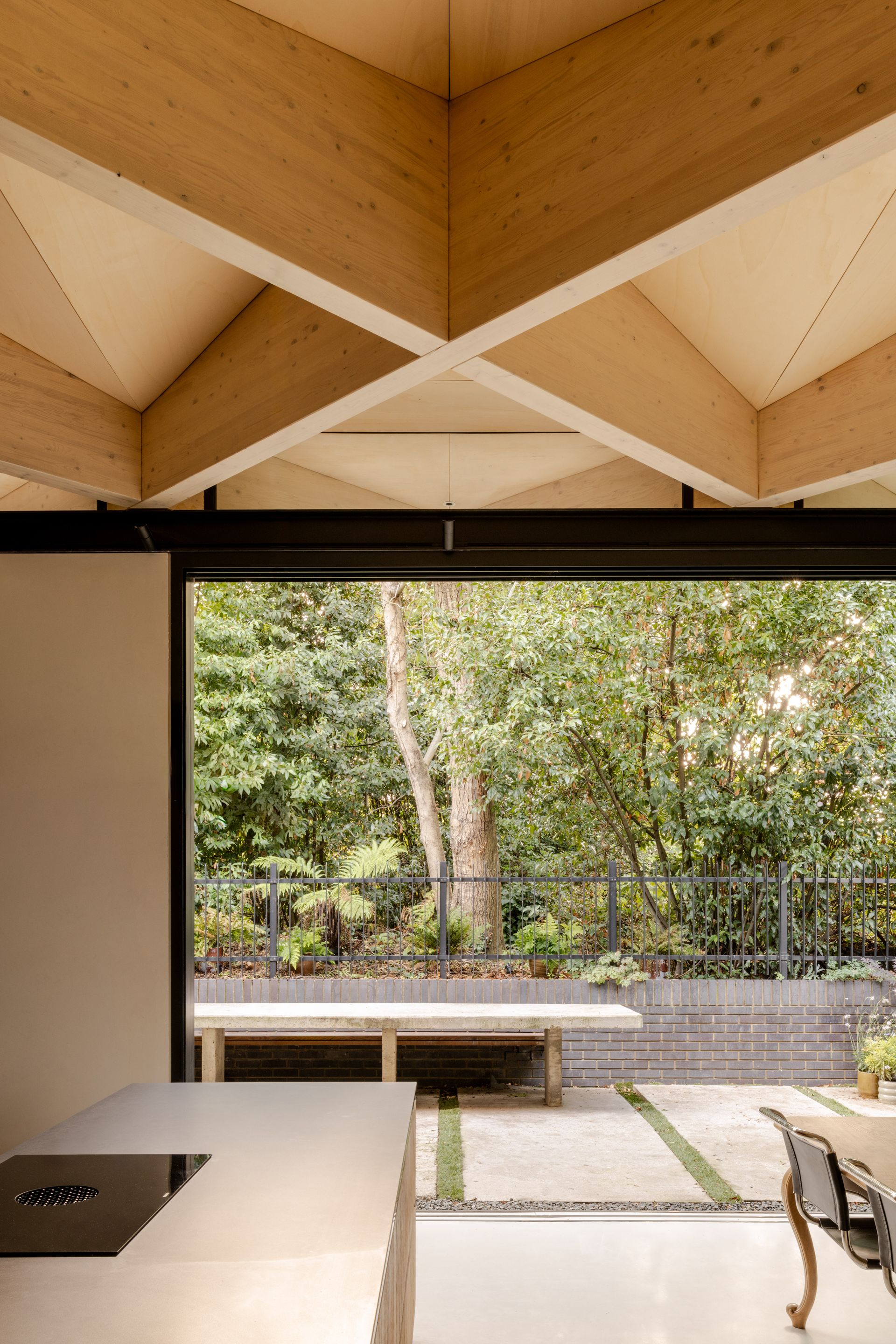 Arbour House is a London home with a striking timber roof | Wallpaper*