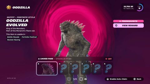 Fortnite Godzilla release date | TechRadar