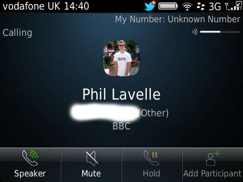 Contacts and calling - BlackBerry Bold 9790 review - Page 3 | TechRadar