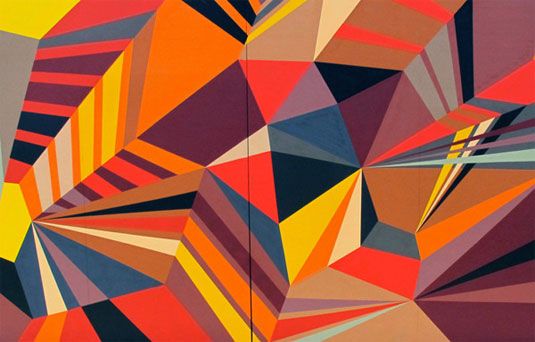 Geometric street art will have you in a trance | Creative Bloq