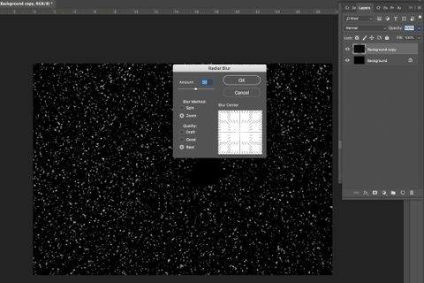 Create a jump to lightspeed effect in Photoshop on Star Wars Day ...