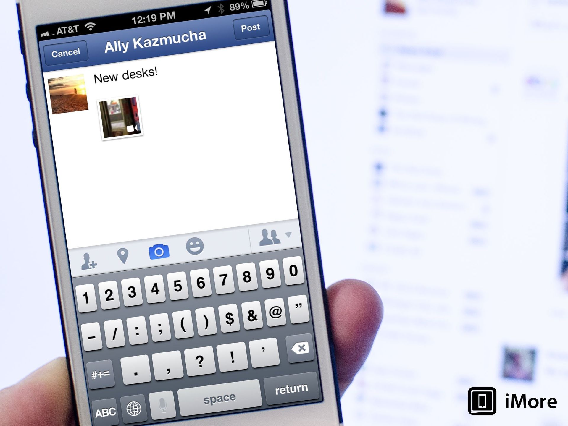 How to configure Facebook for iPhone and iPad to record HD video | iMore