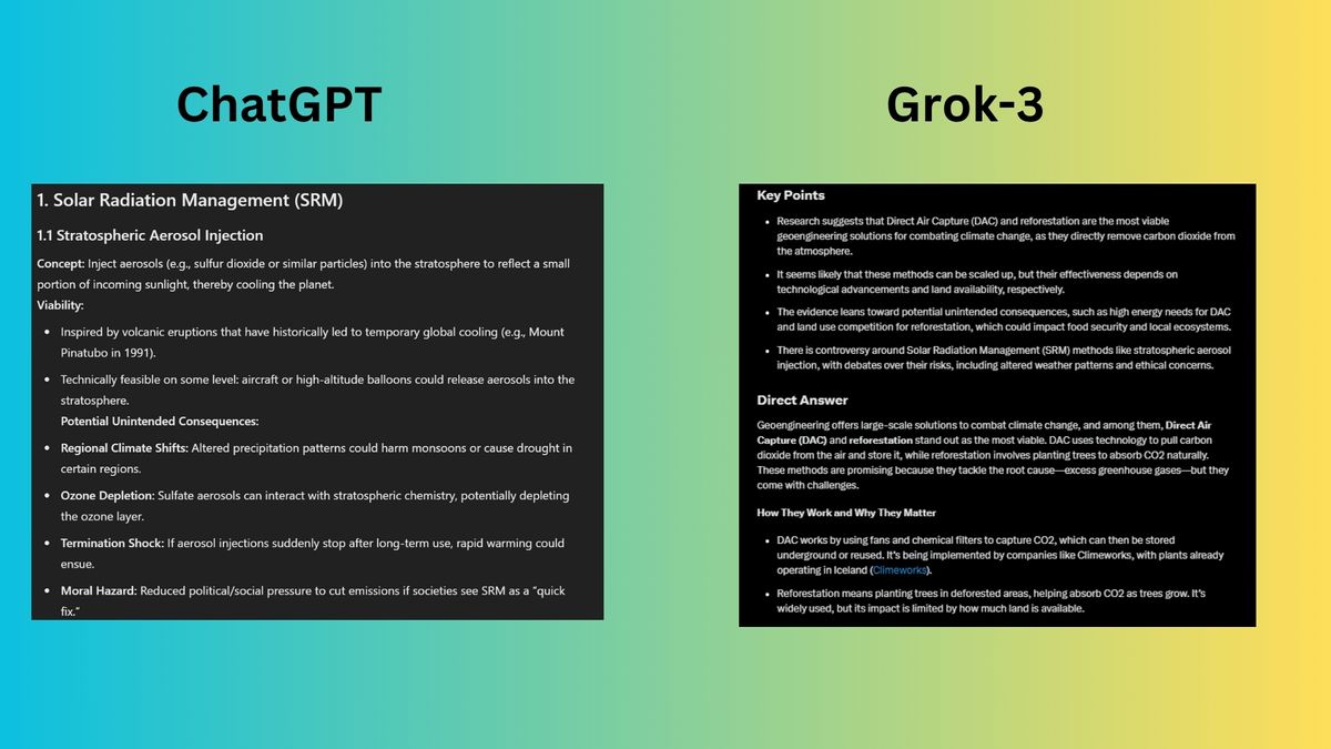 I just tested ChatGPT deep research vs Grok-3 with 5 prompts — here's ...