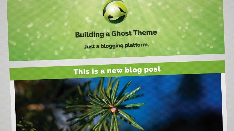 Build your own blog theme for Ghost | Creative Bloq