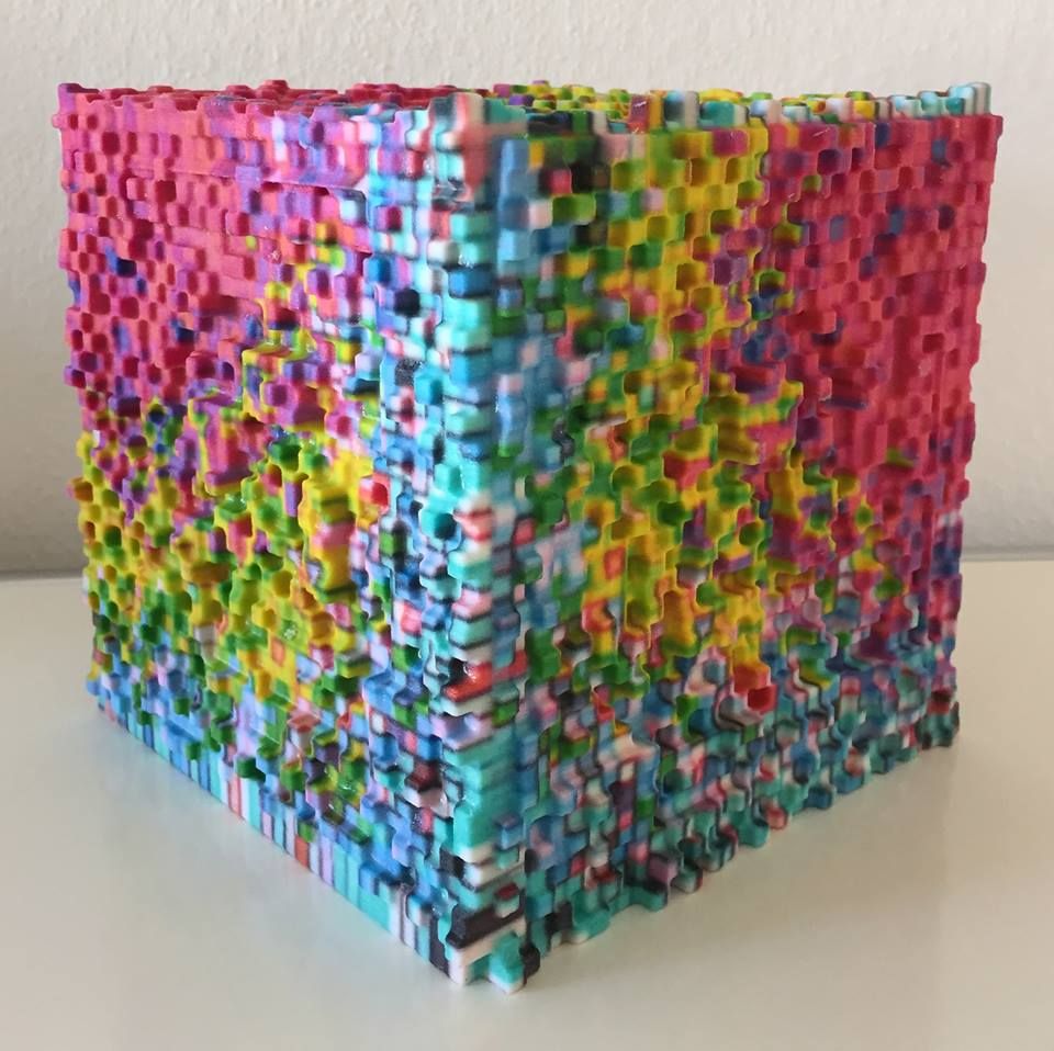 This 3D printed pixel art will blow your mind | Creative Bloq