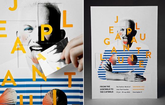 Jean Paul Gaultier poster is a visual treat | Creative Bloq