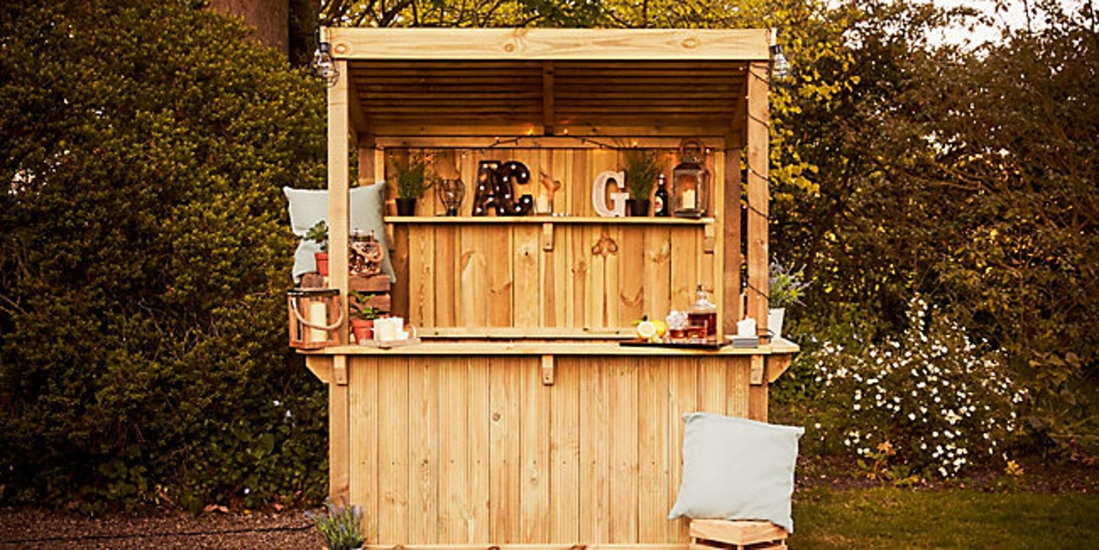 16 garden bar ideas and how to DIY your own, for backyards big and ...