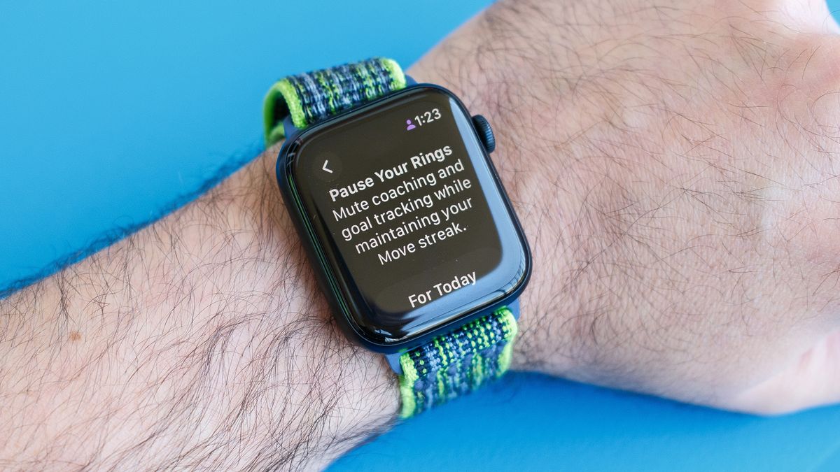 How to pause Activity Rings on your Apple Watch | Tom's Guide