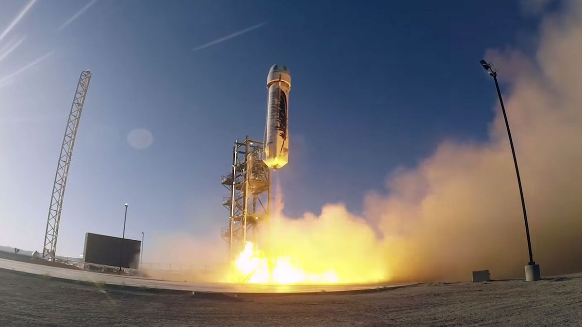 The CEO of Amazon just launched a spaceship | TechRadar