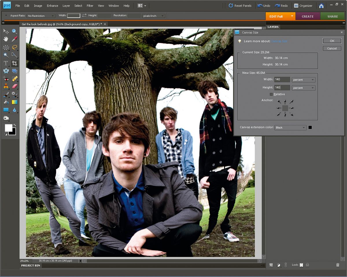Recreate a fish-eye effect with Photoshop | Creative Bloq