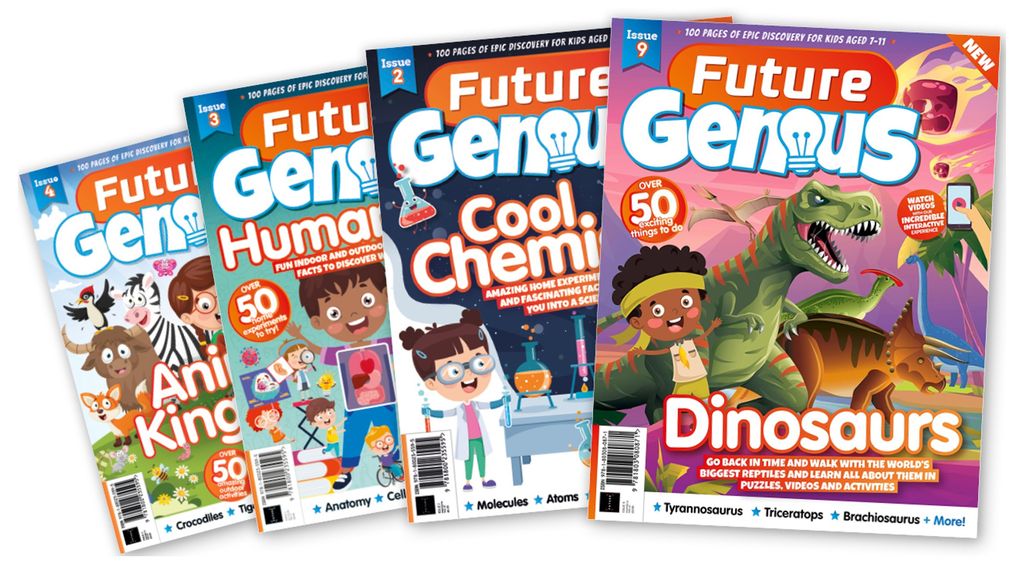 Future Genius Issue 9: Walk With Dinosaurs in this puzzle-packed ...