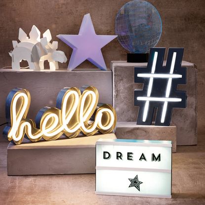 Neon lights are the latest must-have home accessory | Ideal Home