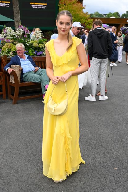 Alexa Chung and Hannah Dodd Both Wore 2024's Chic Ruffle Dress Trend ...