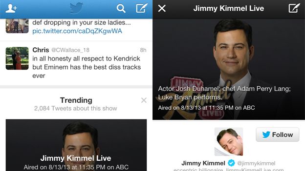 Trending TV shows look set to invade Twitter timelines | TechRadar