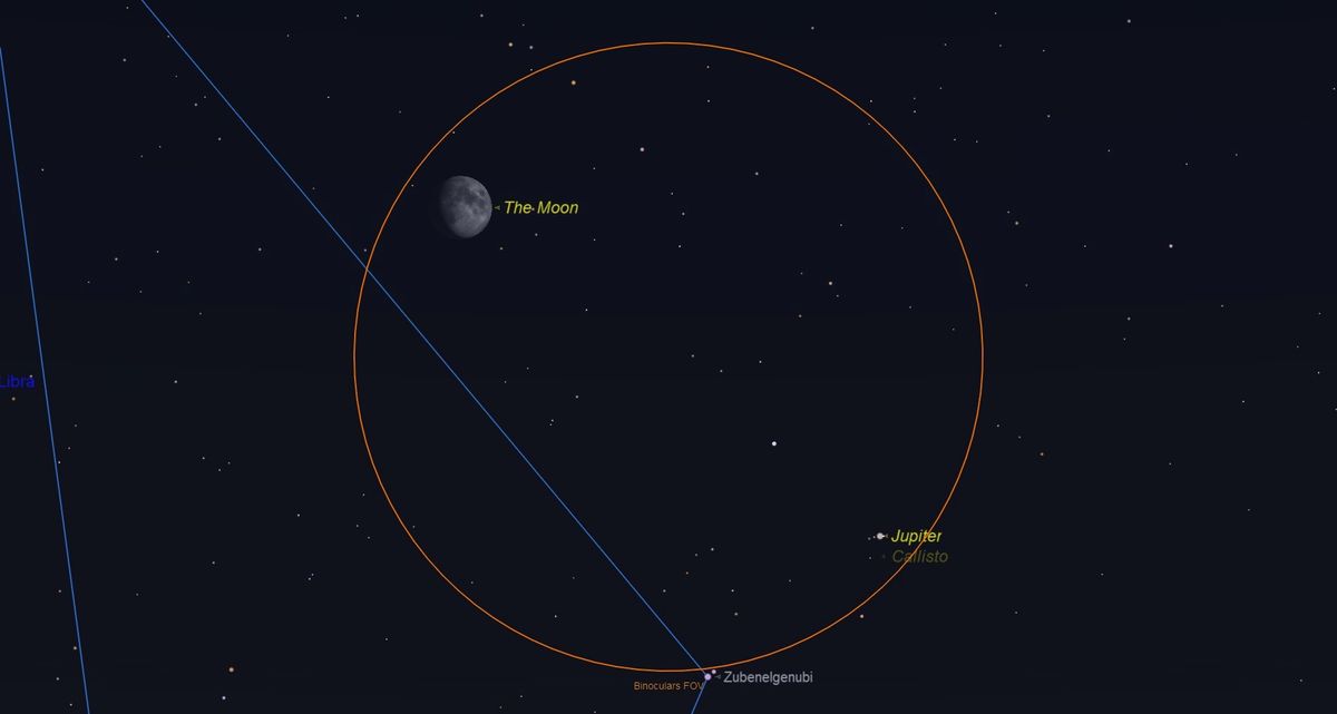 Watch the Moon Swing by Jupiter Tonight! | Space