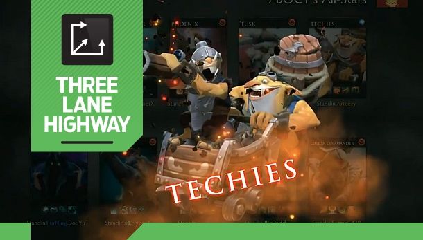 Three Lane Highway: the seven stages of Techies | PC Gamer