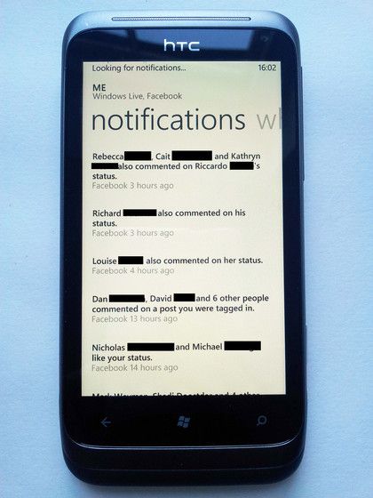 Contacts and calling - HTC Radar review - Page 3 | TechRadar