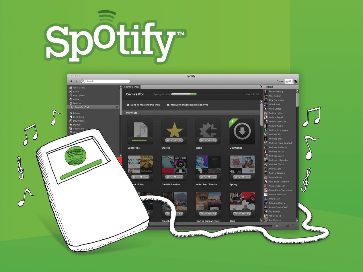 Spotify takes on iTunes with iPod syncing | TechRadar