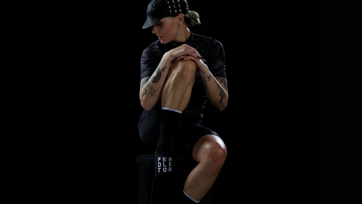 Check out Victoria Pendleton's snakeskin and tattoo inspired Le Col kit ...