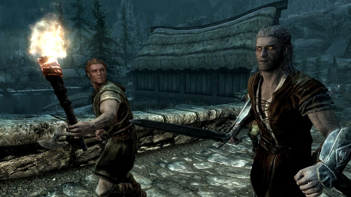 Bring Witcher 3 characters into Skyrim with this mod | PC Gamer