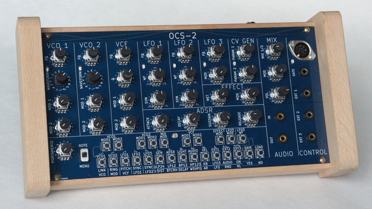 OCS-2 is a virtual analogue Eurorack monosynth powered by Arduino | MusicRadar