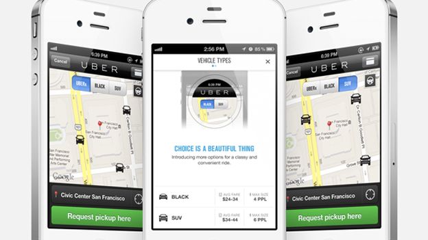 Uber app offers olive branch to protesting London cabbies with UberTAXI ...