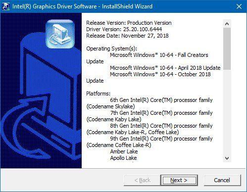 How to install Intel Graphics Windows DCH Drivers on Windows 10 ...