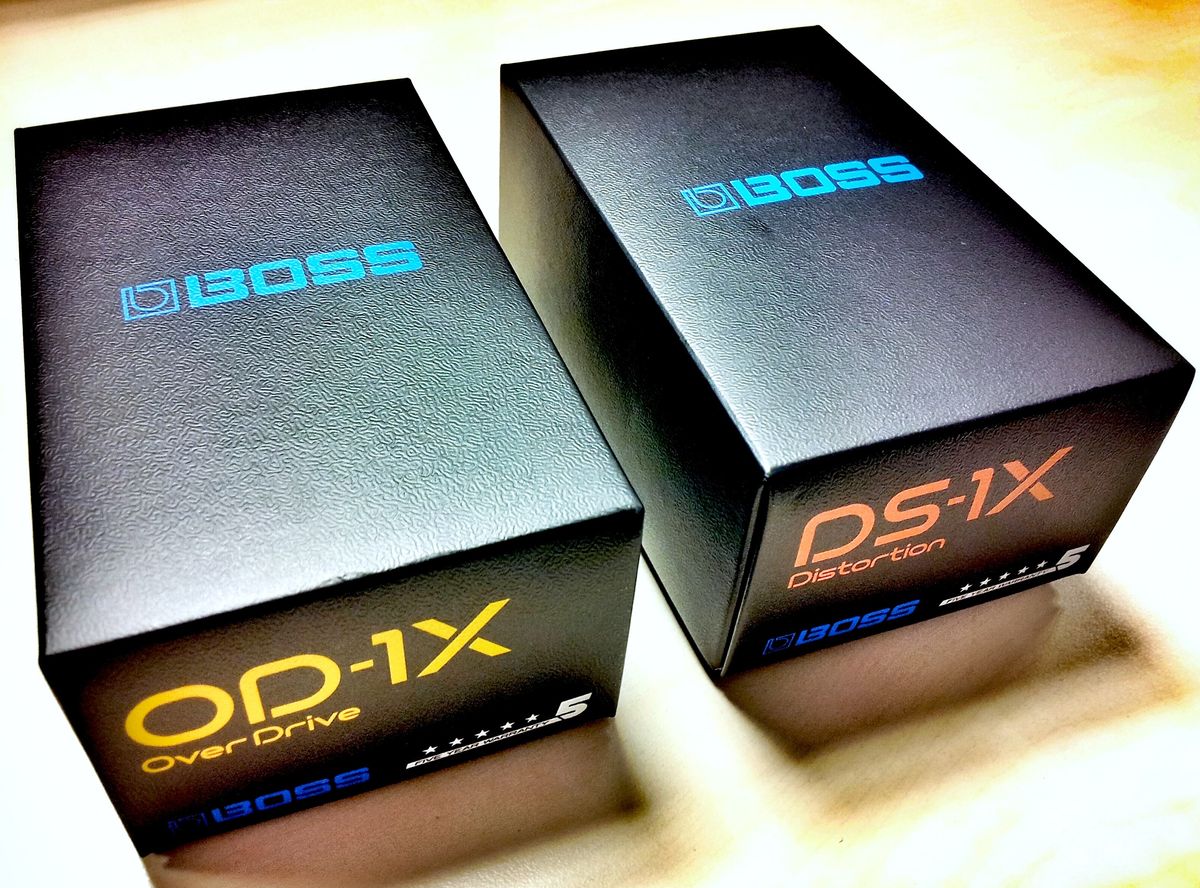 In pictures: Boss OD-1X & DS-1X unboxed | MusicRadar