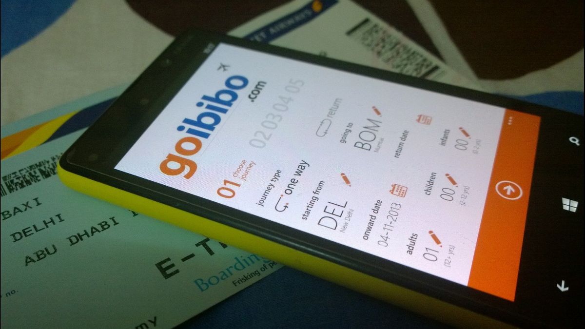 Book flight tickets in India with Goibibo on Windows Phone | Windows ...