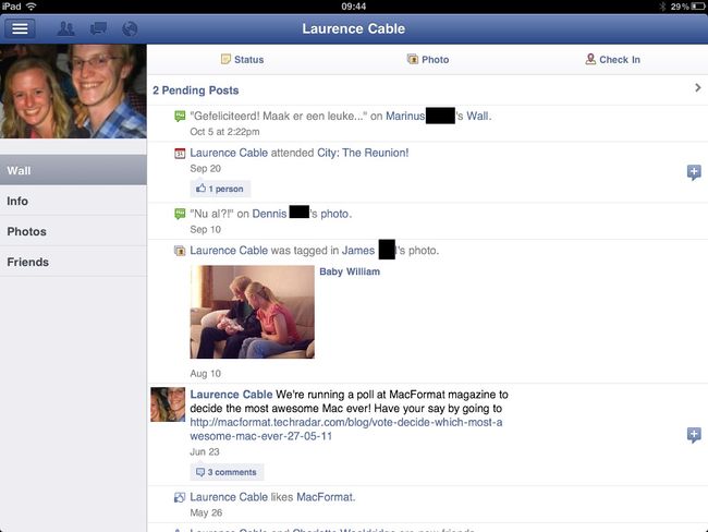 Hands on: Facebook for iPad review | TechRadar