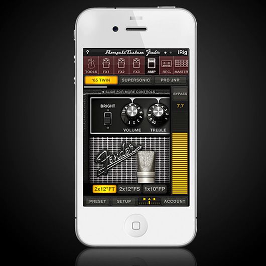 FIRST LOOK: AmpliTube Fender for iPhone | MusicRadar