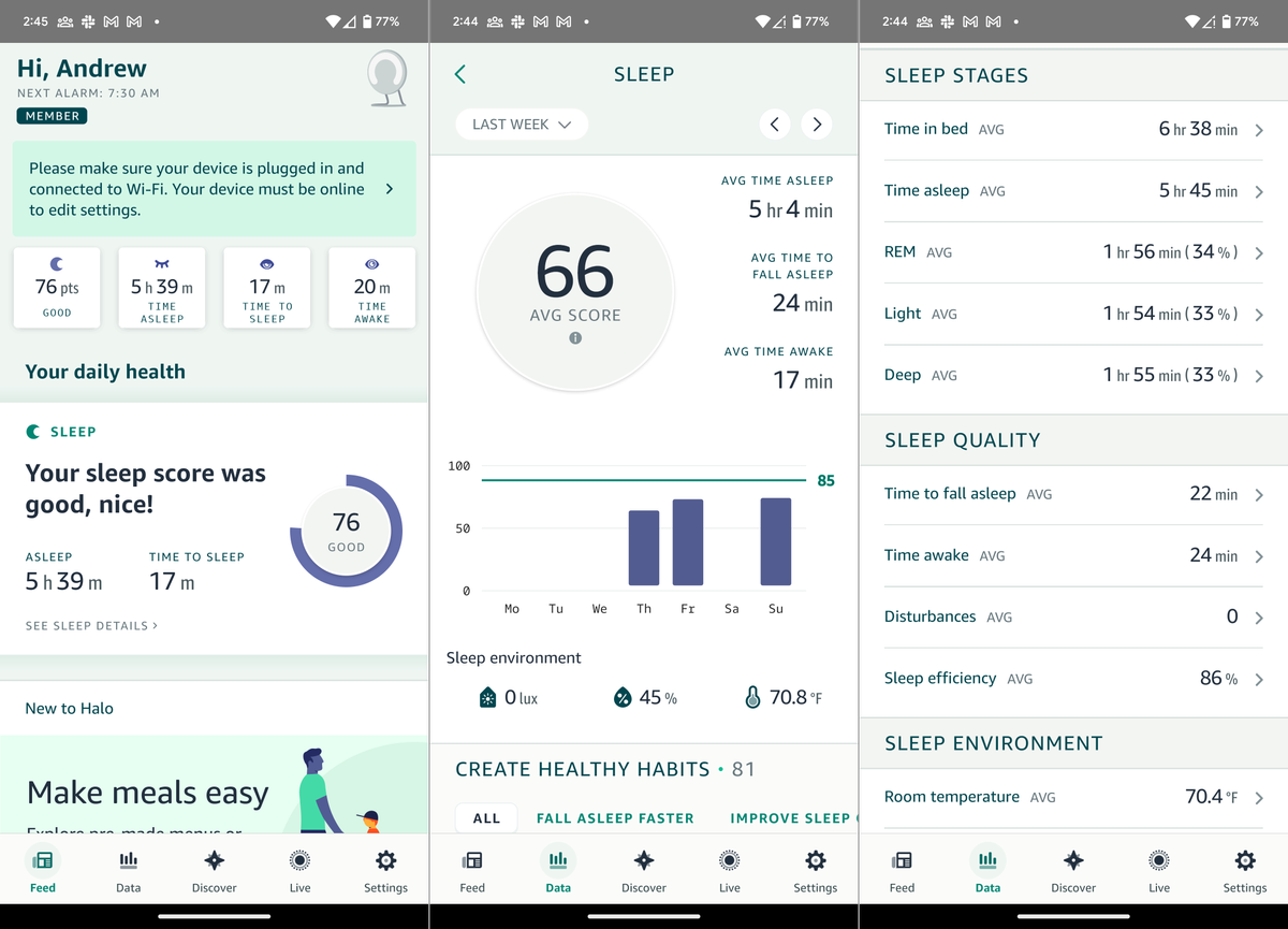 Amazon Halo Rise review: A different take on sleep tracking | Android ...