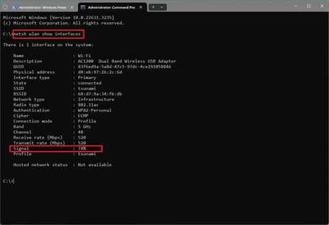 How to check Wi-Fi signal strength on Windows 11 | Windows Central