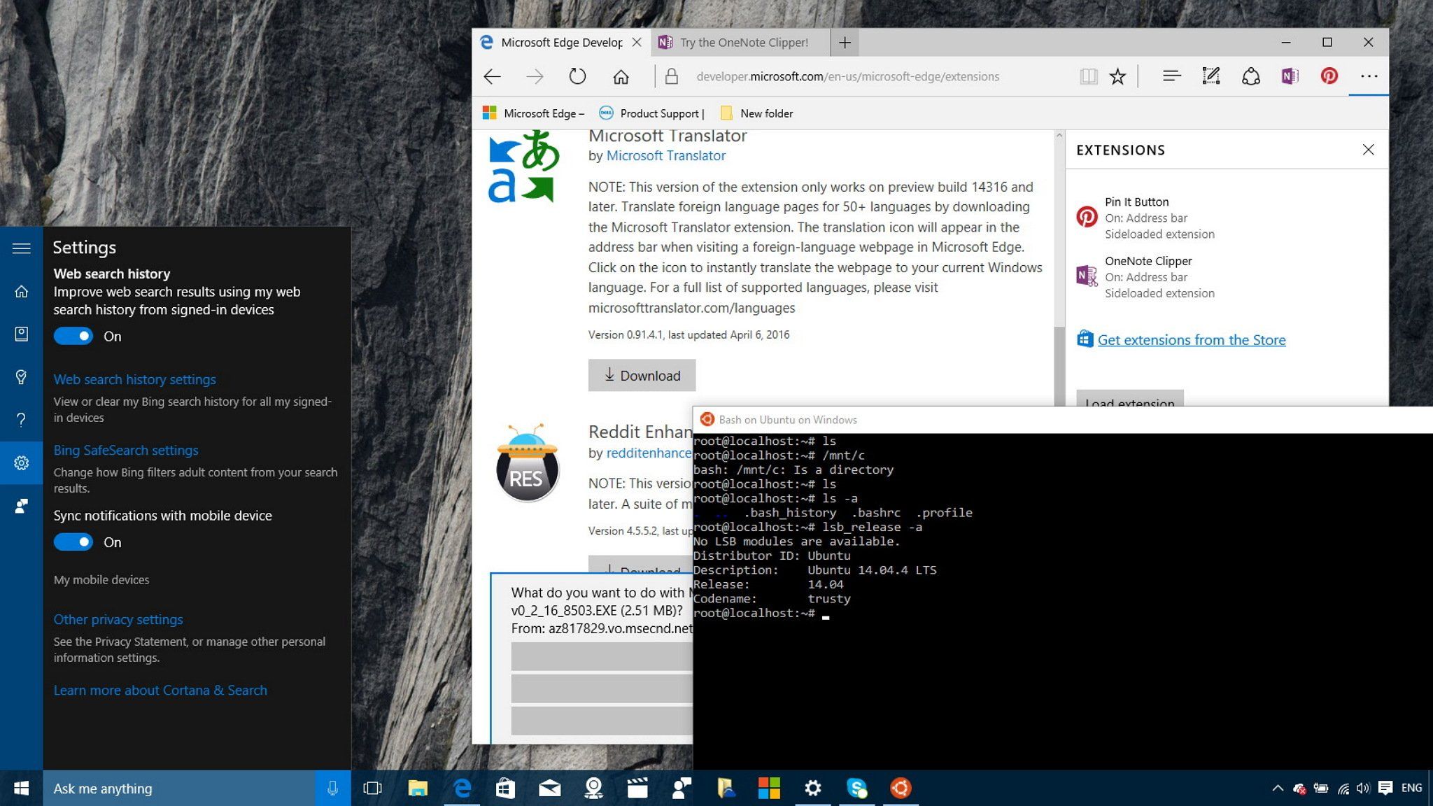 Windows 10 build 14316 for PC: Everything you need to know | Windows ...