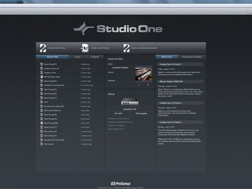 5 PreSonus Studio One v2 tutorial videos | MusicRadar