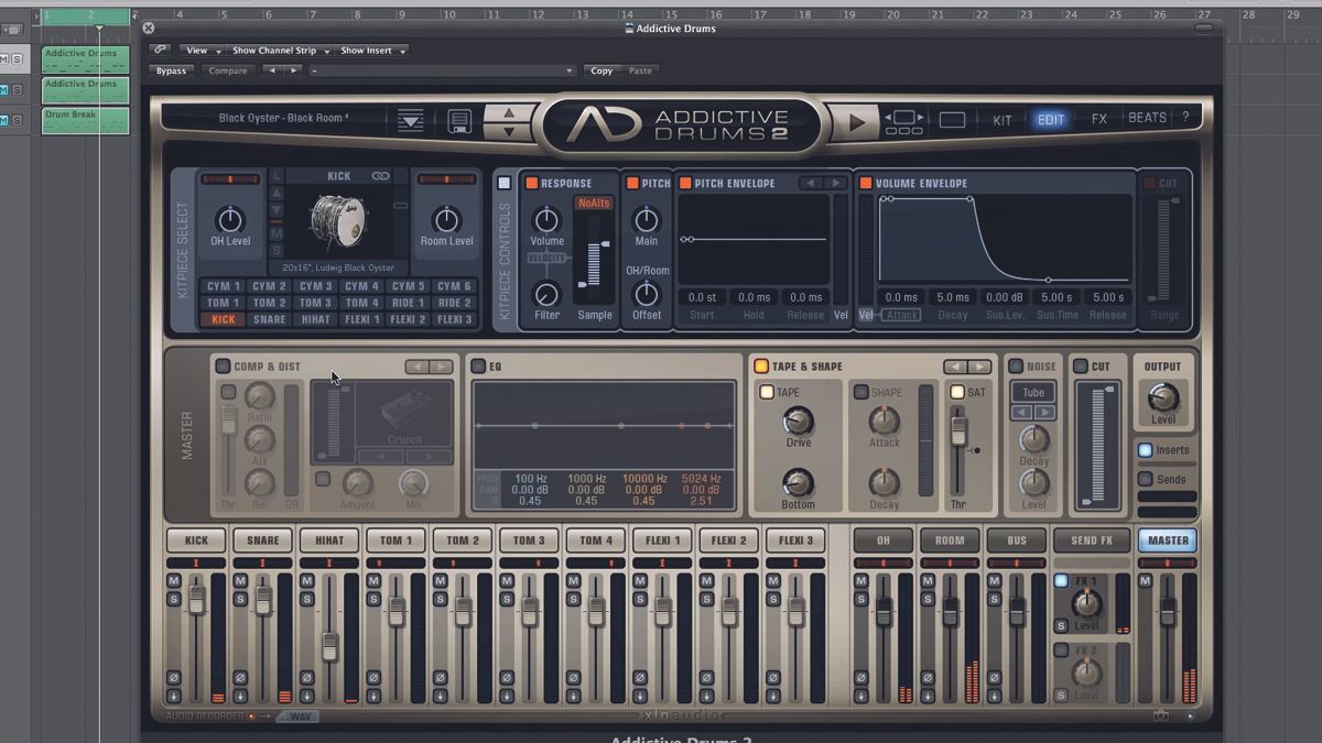 Break shows you how to create a DnB break with Addictive Drums 2 ...