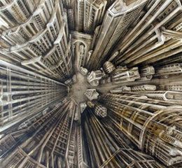 Vertigo-inducing illustrations take cityscapes to new heights ...