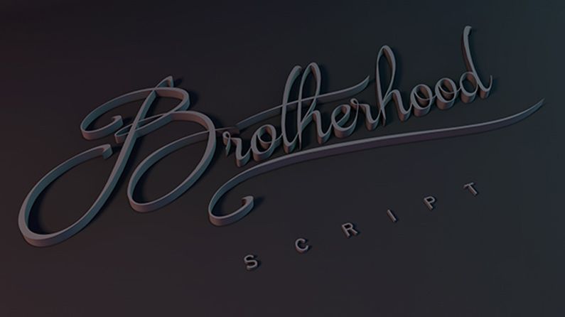 Font of the day: Brotherhood Script | Creative Bloq