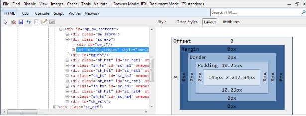 Discover the F12 developer tools in IE9 | Creative Bloq