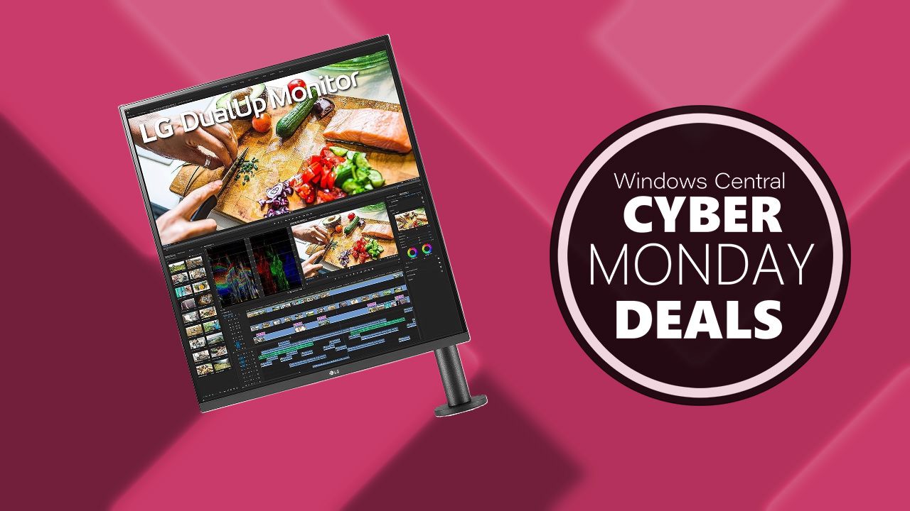 This super WEIRD monitor from LG has a 16:18 display, and for Cyber ...