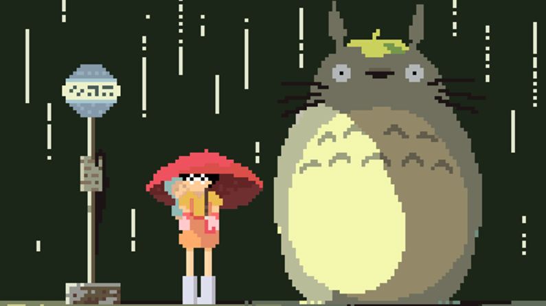 8-bit tribute to your favourite Studio Ghibli movies | Creative Bloq
