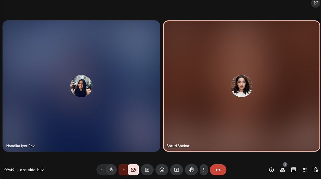 Google Meet rolls out new tile redesign, sampling colors for a classy ...