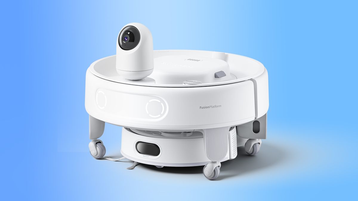 This modular robot at CES 2025 is like a Transformer — it vacuums ...