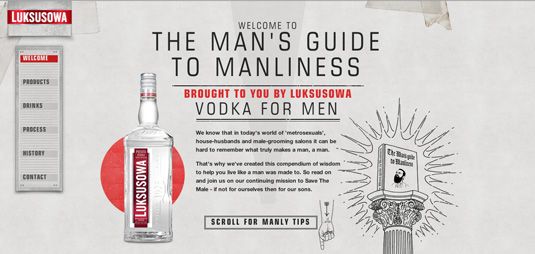 Vodka brand boosts appeal with male-order designs | Creative Bloq
