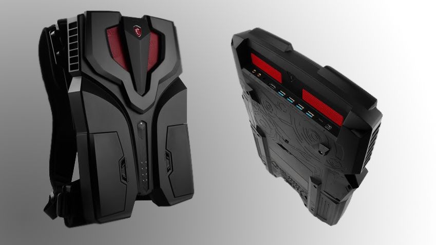 MSI's thin, light and quiet VR backpack is literally the coolest yet ...