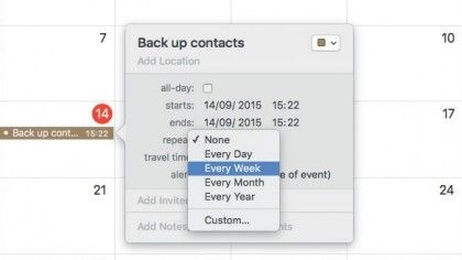 How to automatically back up Mac contacts | TechRadar