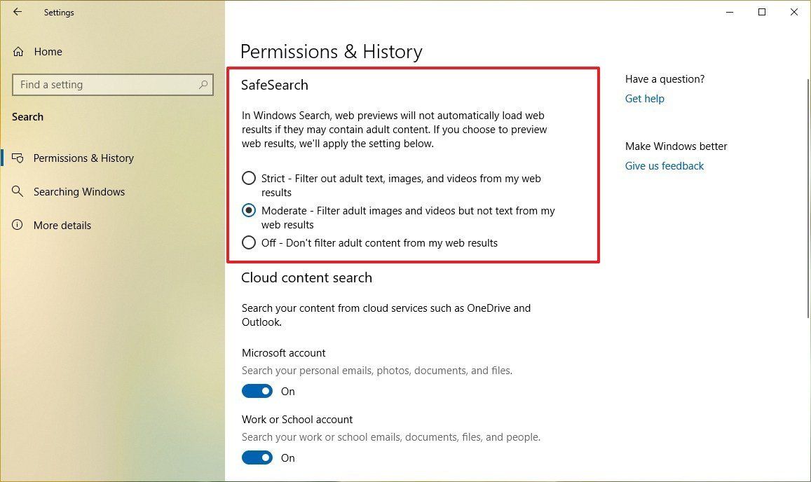 How to use Search instead of Cortana on Windows 10 May 2019 Update ...