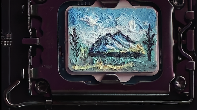 Cooler Master's TIM application is a work of art — firm paints CPU's ...