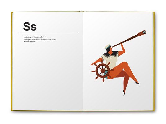 Quirky illustrated alphabet book offers an alternative ABC | Creative Bloq