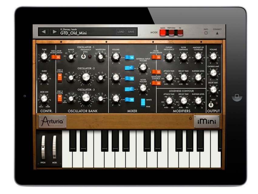 Arturia unveils iPad Minimoog emulation iMini | MusicRadar